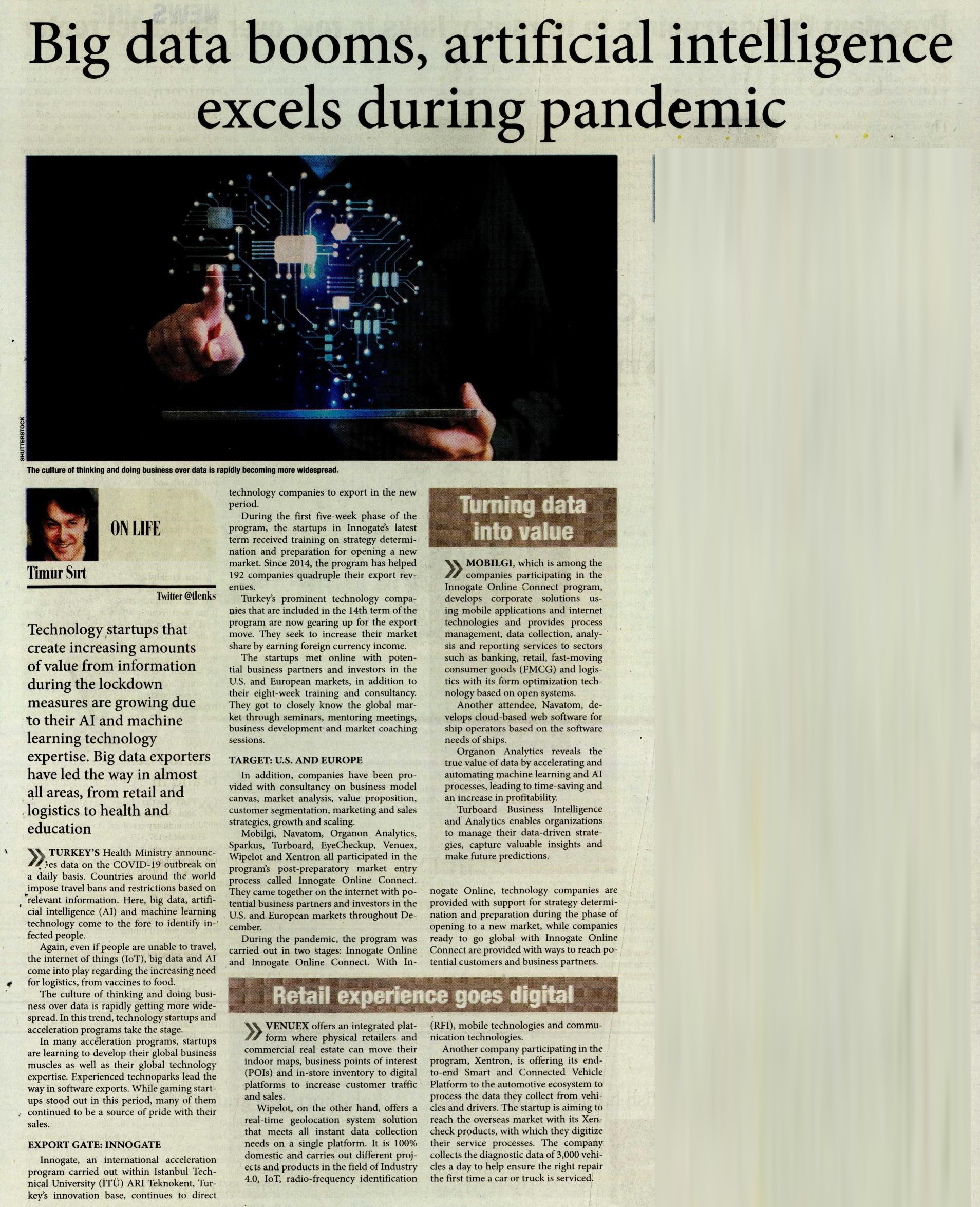 Big Data Booms, Artificial Intelligence Excels During Pandemic - ITU ...